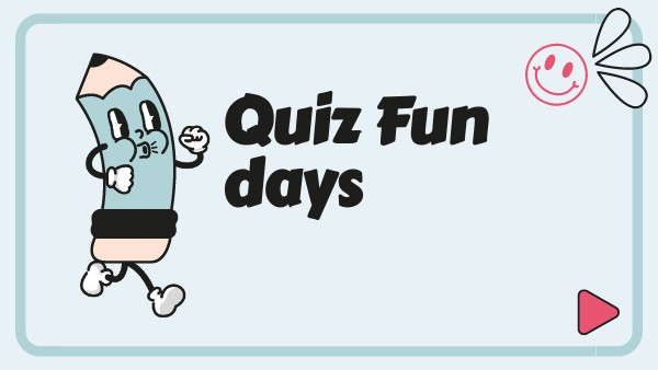 Quiz fun days unit 6 | Genially