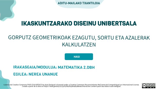 Euskera- Plantilla AD Nivel Experto avanzado | Genially