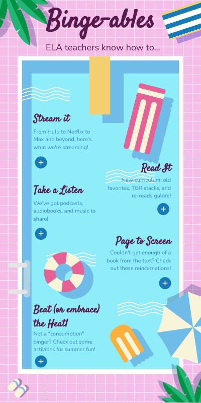 Summer Bingeables | Genially