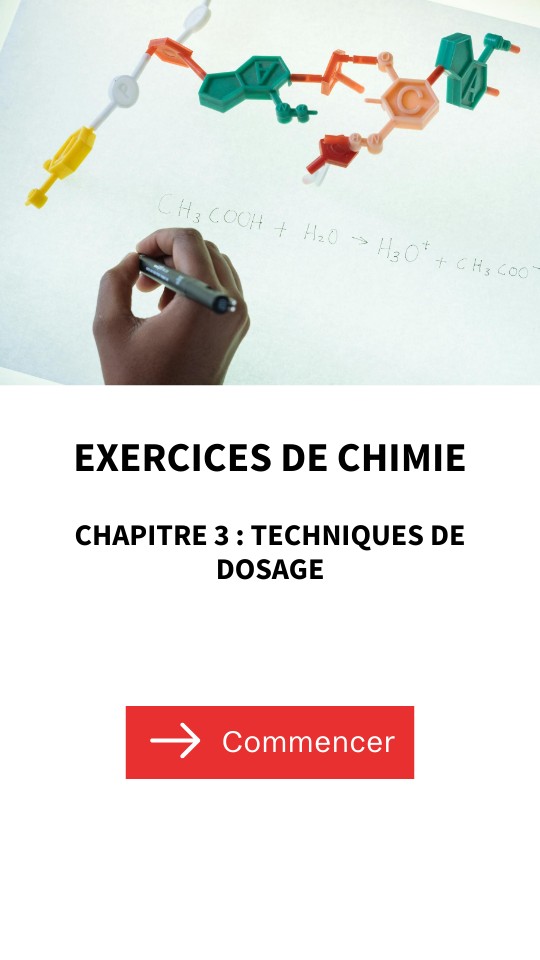 Exercices de chimie (Chapitre 3) | Genially