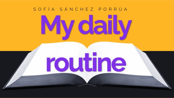 MY DAILY ROUTINE | Genially