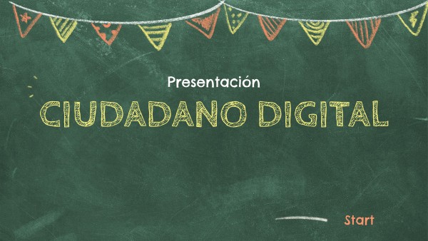 Animated Chalkboard Presentation | Genially