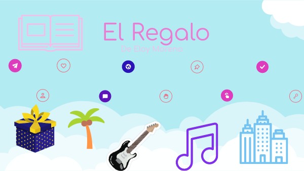 Imagen interactiva trabajo de lectura El Regalo | Genially