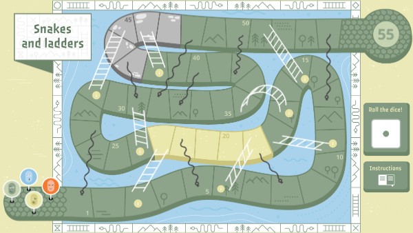 Snakes and Ladders | Genially