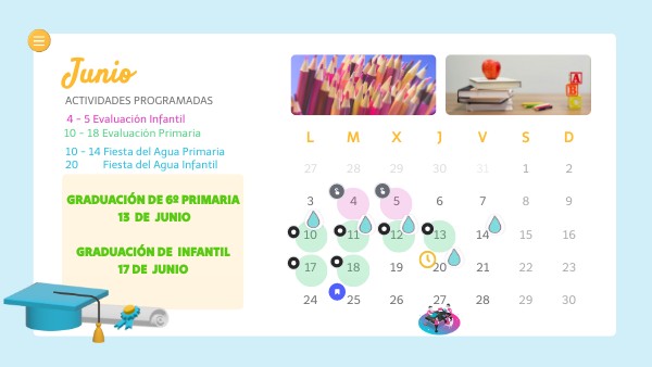 Actividades mes Junio 24