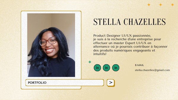 stella chazelles portfolio | Genially