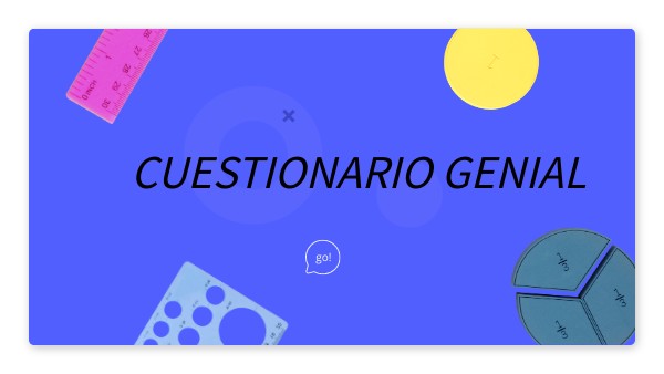 Cuestionario Genial Quiz | Genially