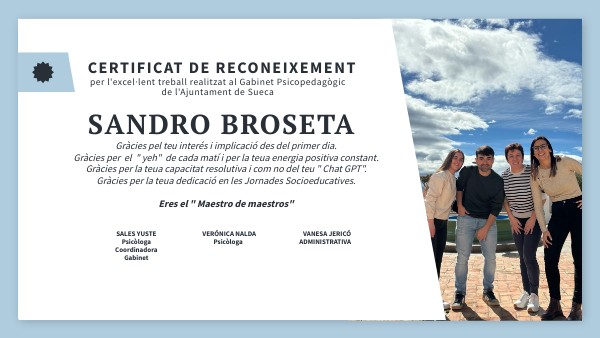 Certificado Diagonal | Genially
