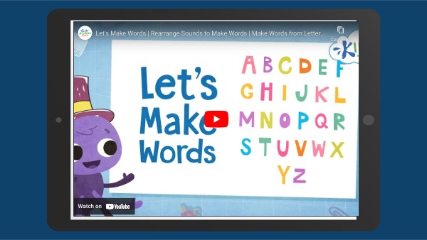 PK- letters make words