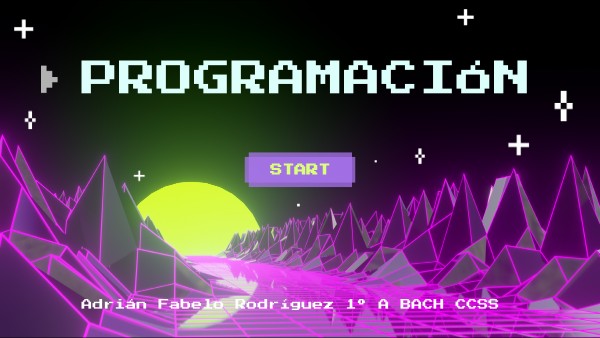 Presentación programación