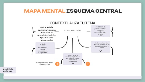 Mapa Mental Esquema Central