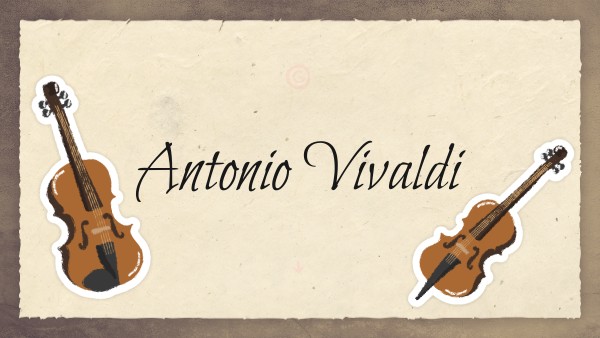 ANTONIO VIVALDI
