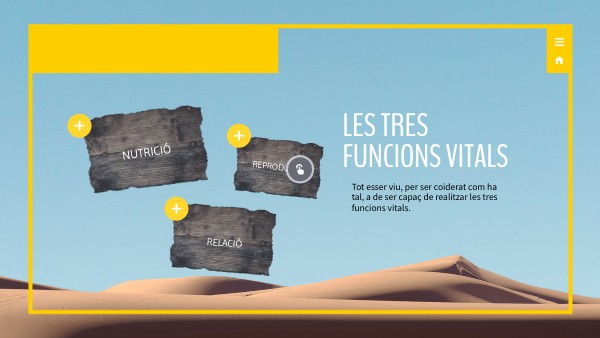 LES TRES FUNCIONS VITALS