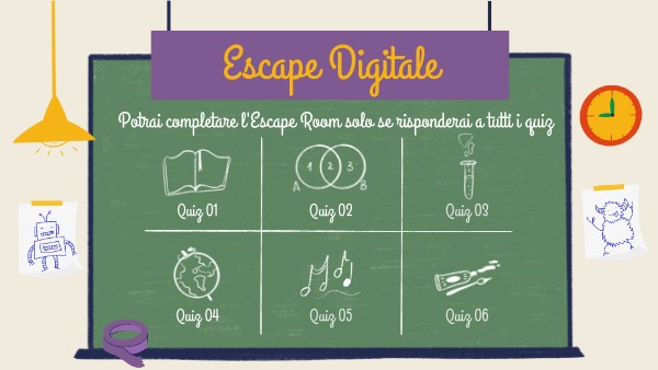 Education Escape Room | Genially