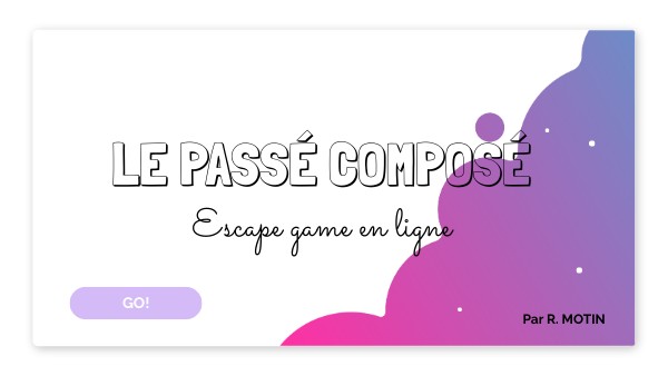 Le passé composé - l'accord des participes passés | Genially