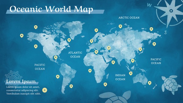 OCEANIC WORLD MAP | Genially