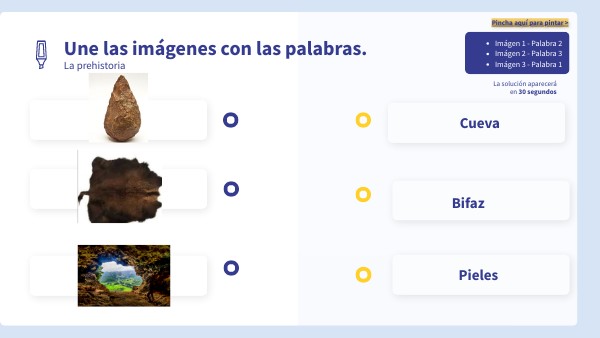 UNE PALABRAS CON LA IMÁGEN | Genially