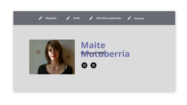 Mutuberria, Maite | Genially