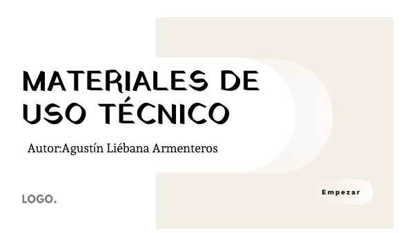 LOS MATERIALES | Genially