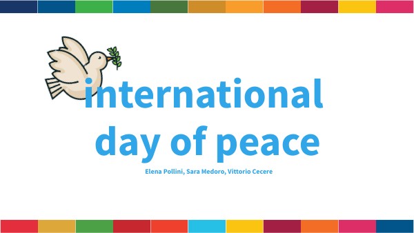 international day of peace | Genially
