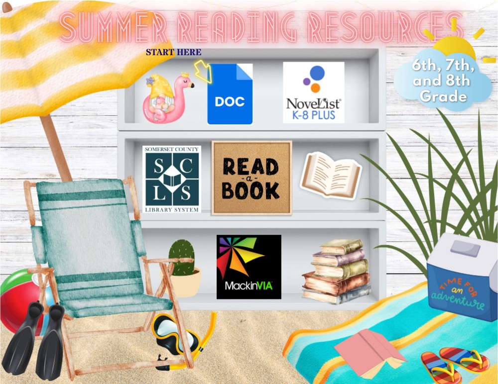 6th-8th Grade Summer Reading Resource