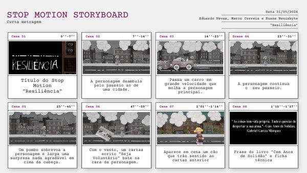 Storyboard Stop Motion
