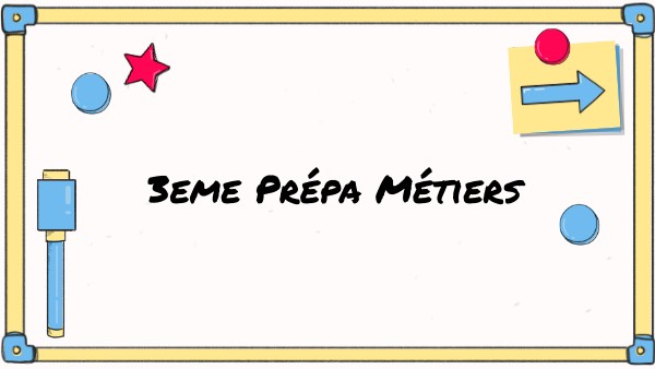 Présentation prépa métiers | Genially