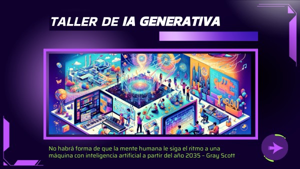 TALLER DE IA GENERATIVA | Genially
