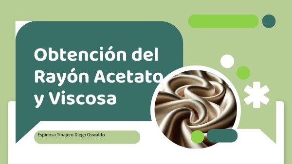 Fibras de Rayón
