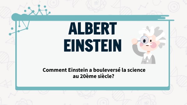 Présentation Einstein