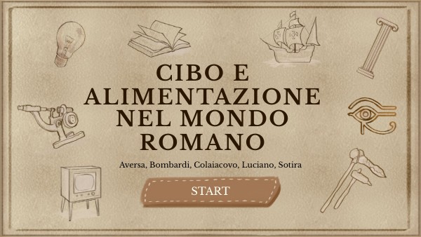 cibo e alimentazione nell'antica roma