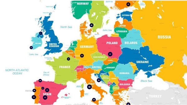 Carte europe | Genially