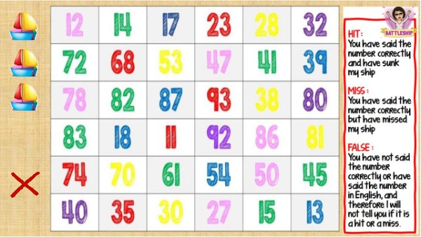 BATTLESHIP NUMBERS