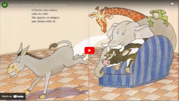 Os animais do Livro Todos no sofá | Genially