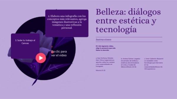 Belleza: diálogos entre estética y tecnología | Genially