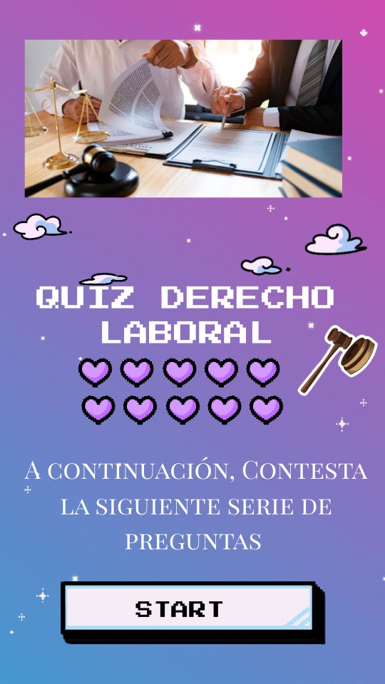 Quiz DERECHO LABORAL