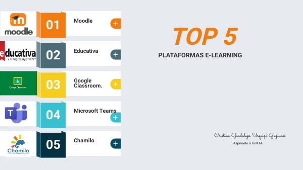 Ranking top 5 E- Learning