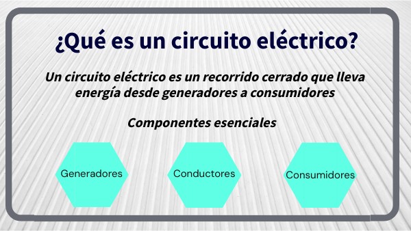 Circuitos Eléctricos | Genially
