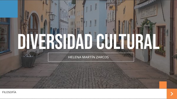 Presentación diversidad cultural | Genially