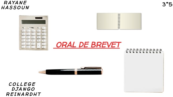 ORAL DE BREVET | Genially