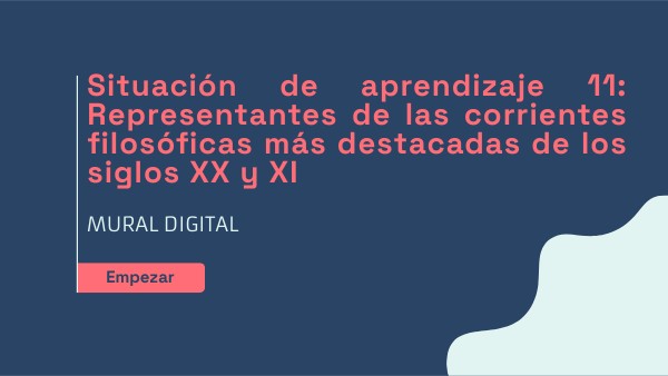 Situación de aprendizaje 11 | Genially