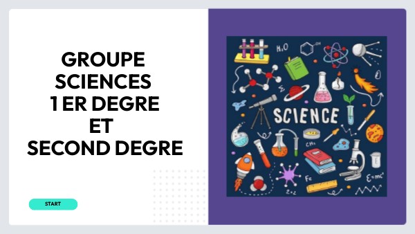 GROUPE SCIENCES 1 ER ET 2 ND DEGRE