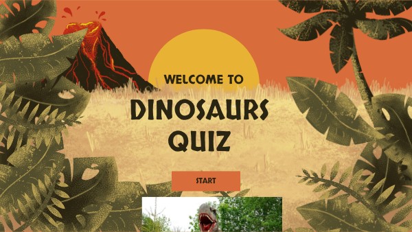 Dinosaurs Quiz