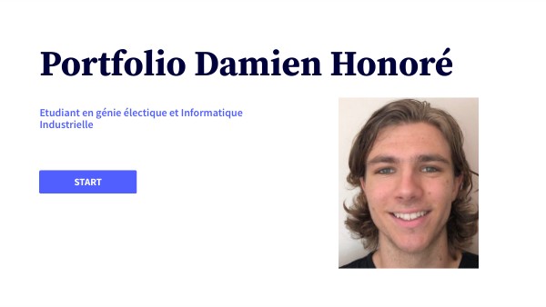 Portfolio Damien HONORE