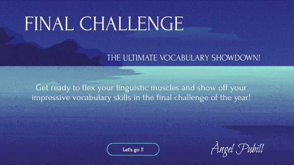 Final challenge