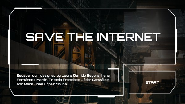 Save the internet: an educational escape room | Genially