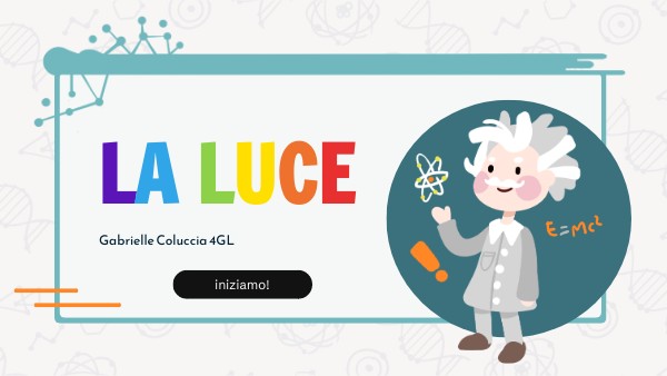 Presentazione sulla luce | Genially