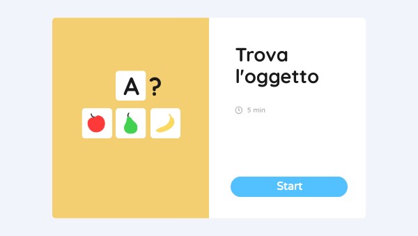 Trova l'oggetto Trova l'oggetto