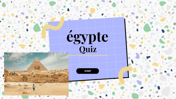Quiz égypte