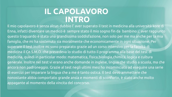 Il capolavoro